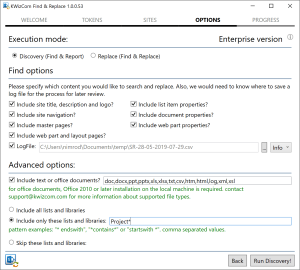 SharePoint Find & Replace - Easily Replace Text and URL's - KWIZ
