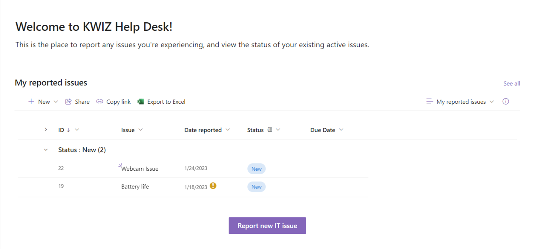 KWIZ Help Desk- The Ultimate SharePoint Help Desk - KWIZ