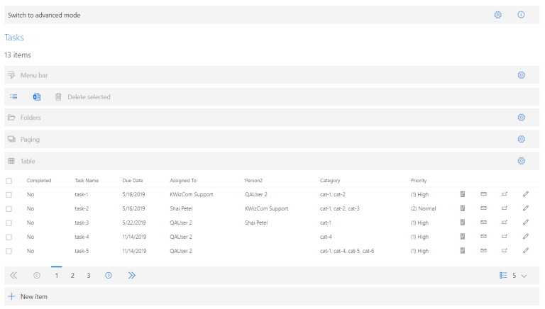 List View Plus - Easily Access Remote SharePoint Lists - KWIZ