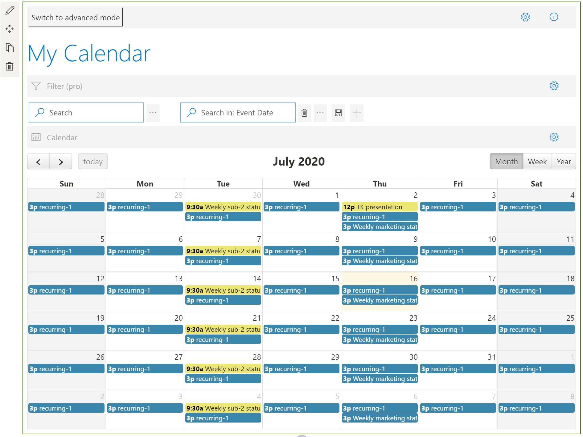 Calendar Plus - The Best Calendar Tool for SharePoint - KWIZ